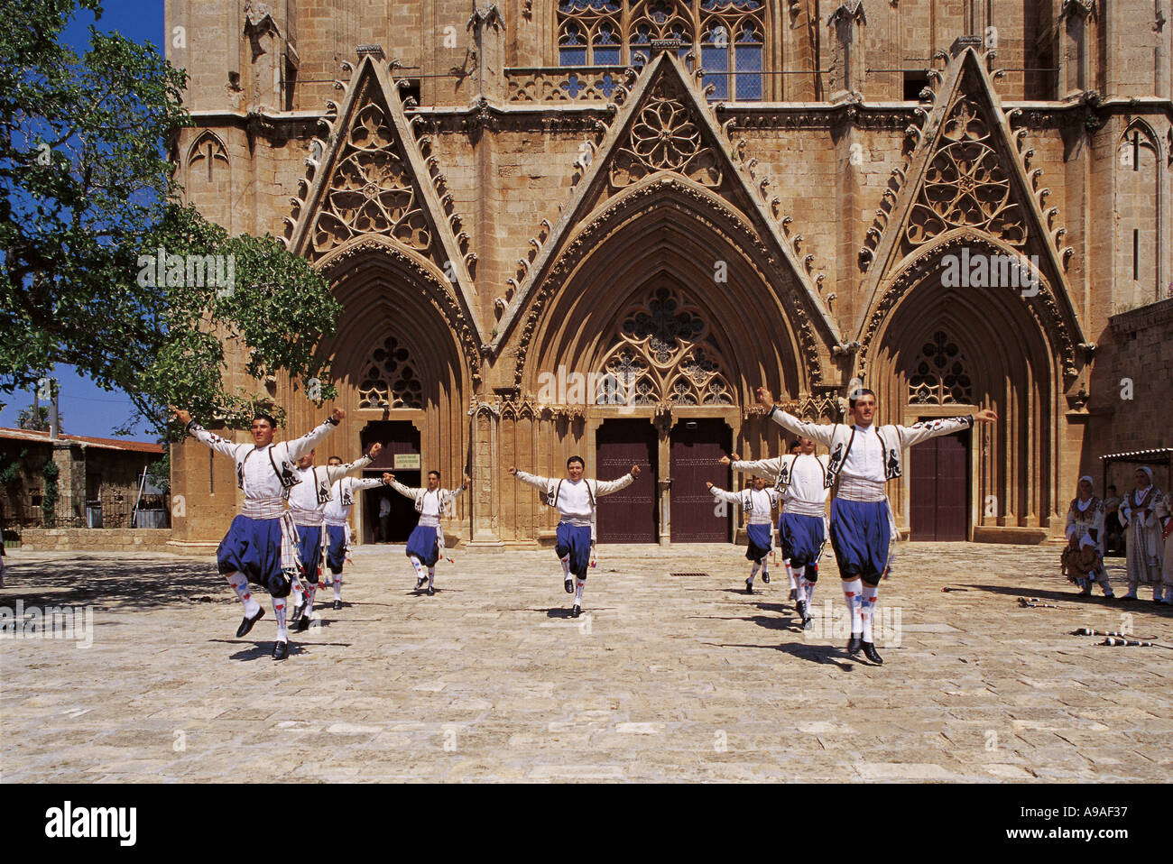 Traditional cyprus dancing hi-res stock photography and images - Alamy
