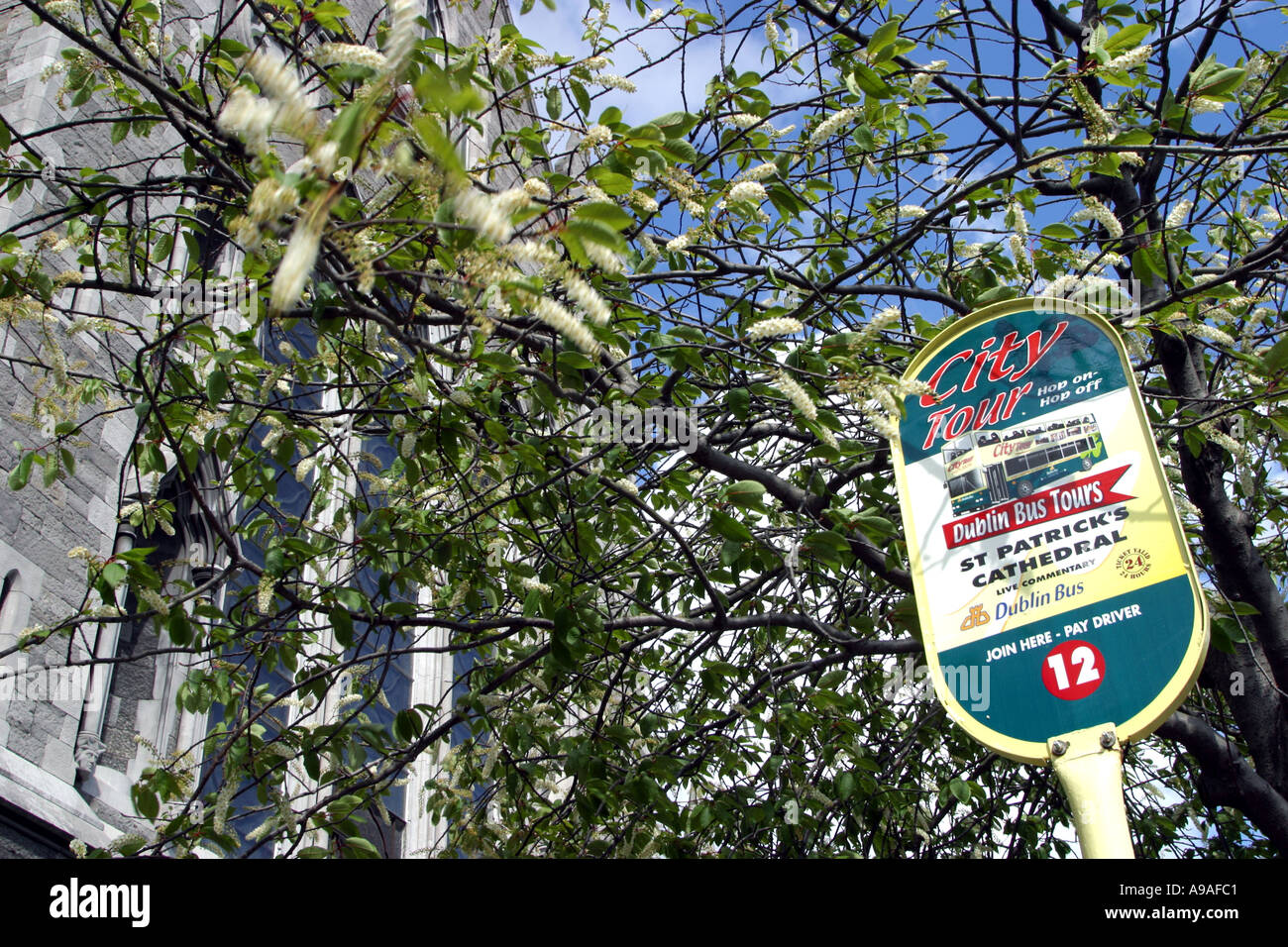 Dublin bus sign hi-res stock photography and images - Alamy