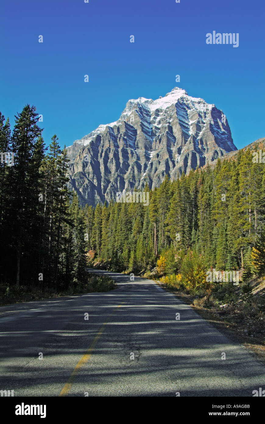 Mount Temple Valley of the Ten Peaks Banff National Park Alberta canada ...