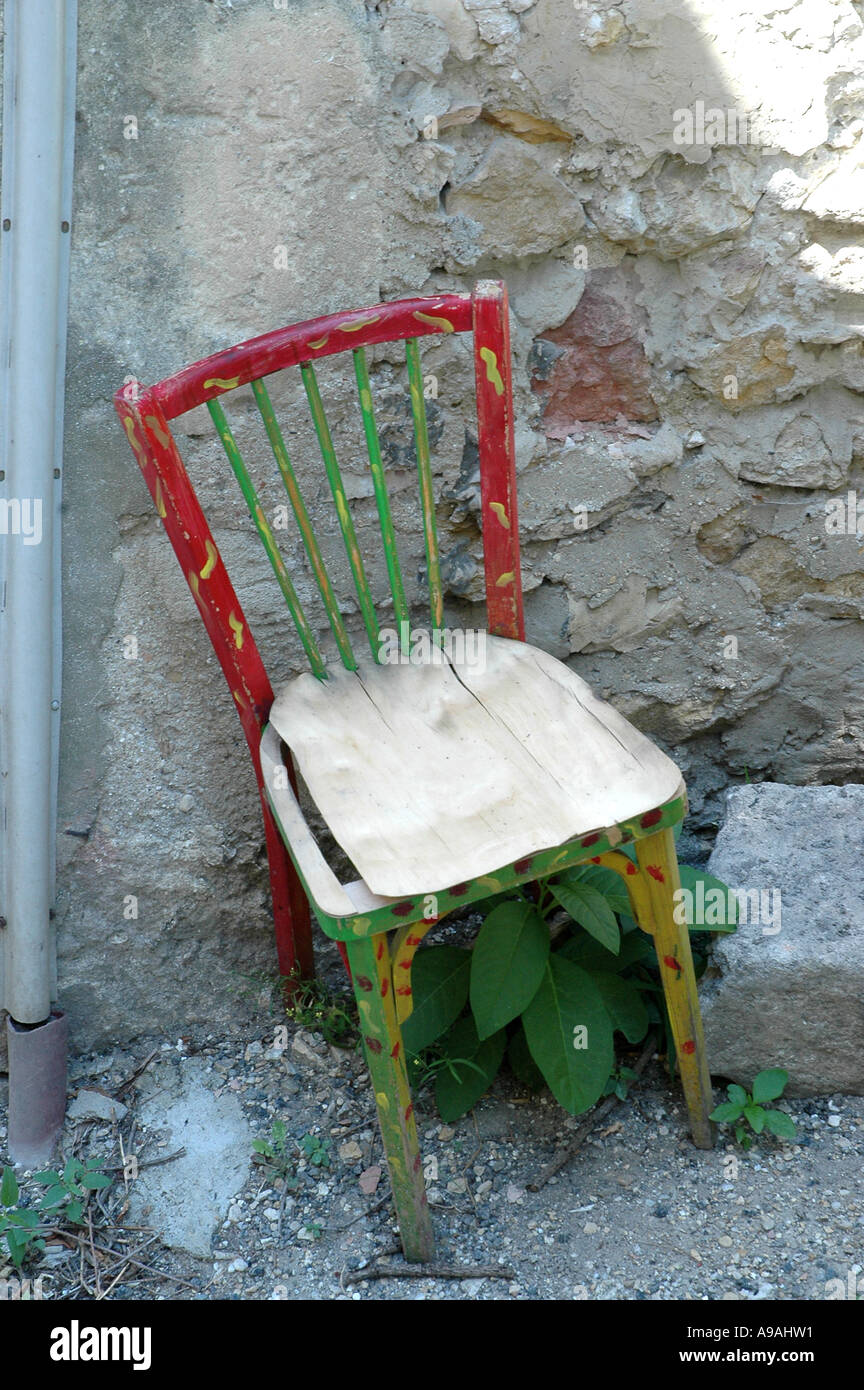 old wooden chair Stock Photo - Alamy