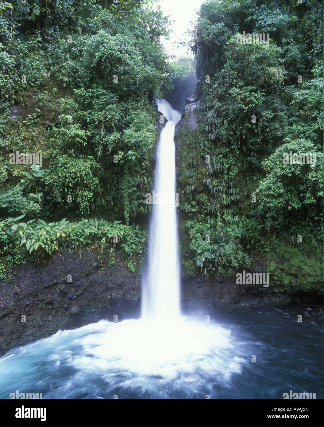 LA PAZ WATERFALL VOLCANO POAS NATIONAL PARK COSTA RICA Stock Photo - Alamy