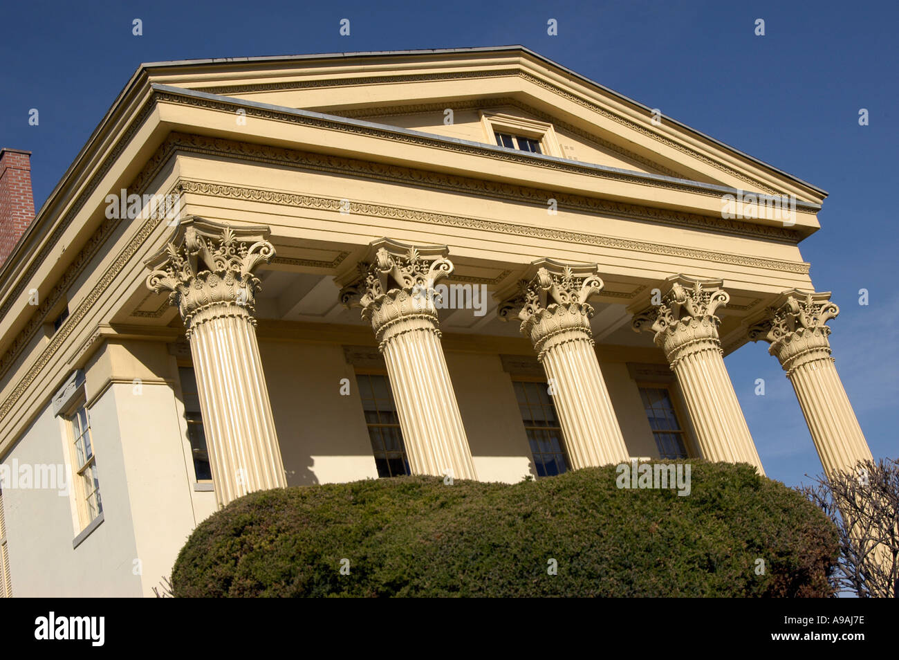 Classic Greek style architecture Rochester NY USA Stock Photo - Alamy
