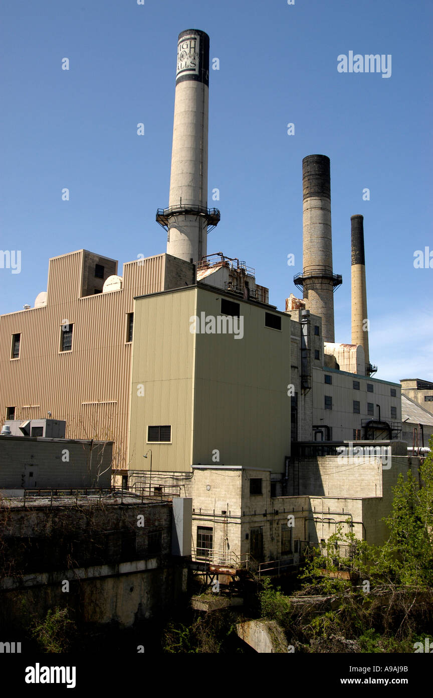 Coal generated power plant Rochester NY USA Stock Photo - Alamy