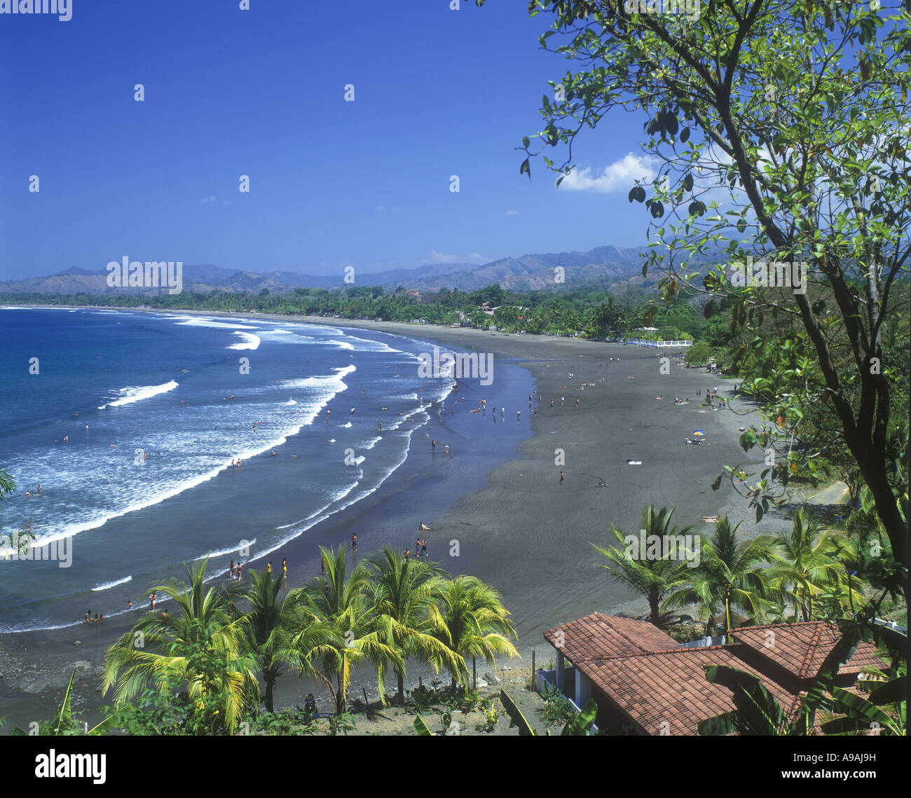 PLAYA DE JACO BEACH JACO PACIFIC COAST COSTA RICA Stock Photo - Alamy
