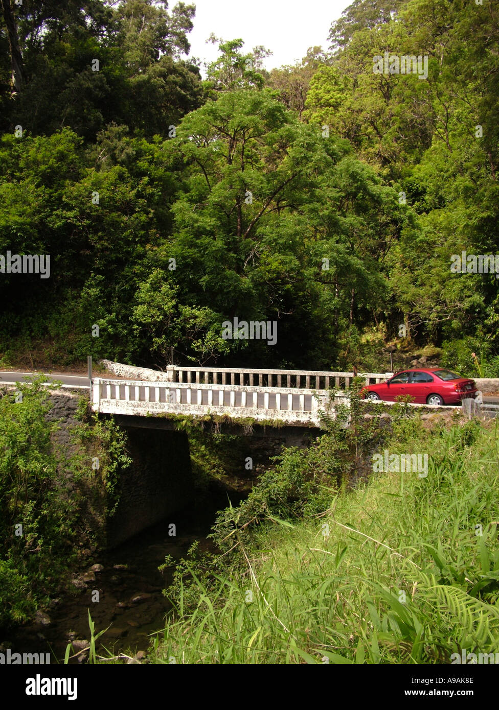 Hana highway maui bridge hi-res stock photography and images - Alamy