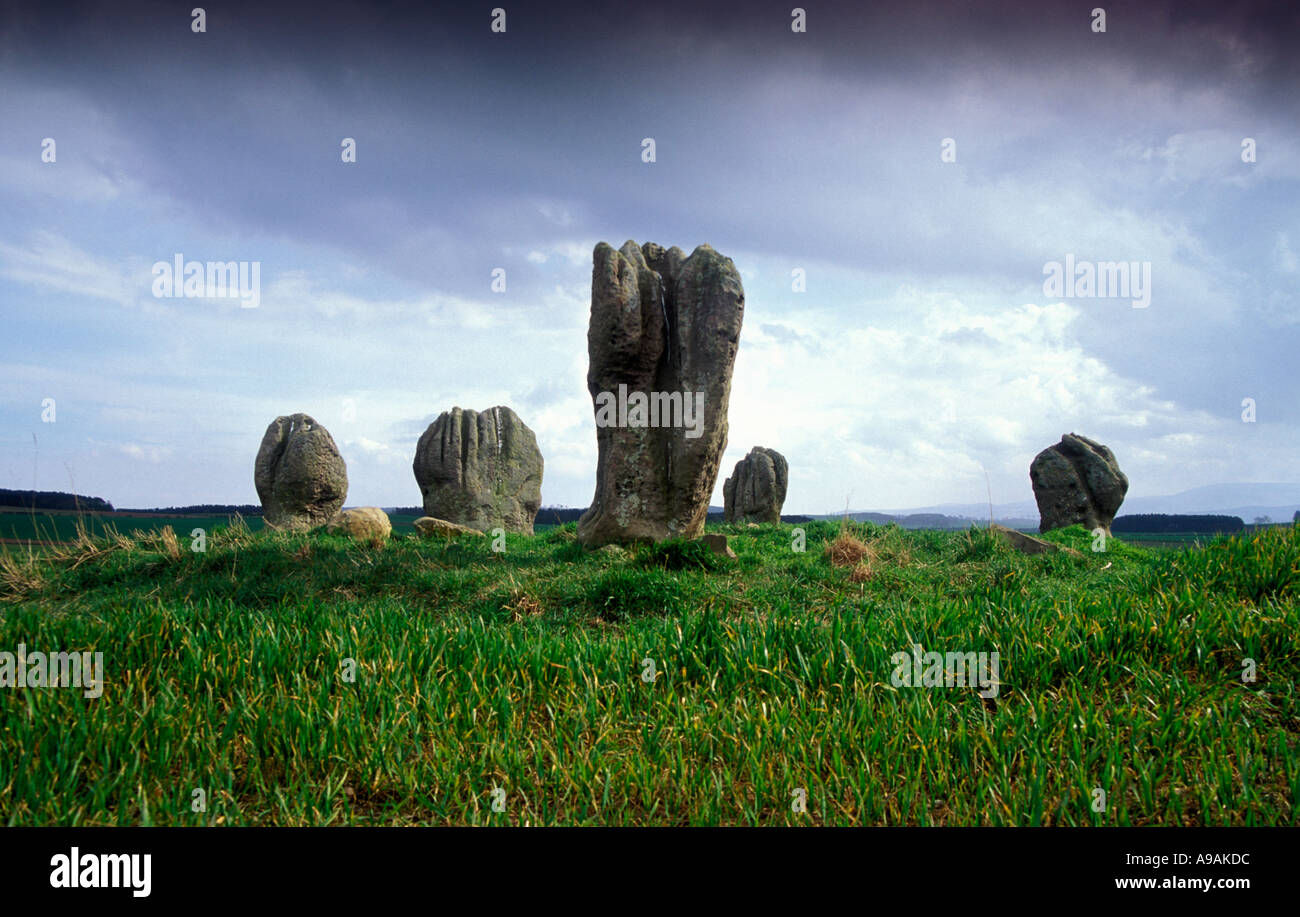 Five stones of duddo hi-res stock photography and images - Alamy