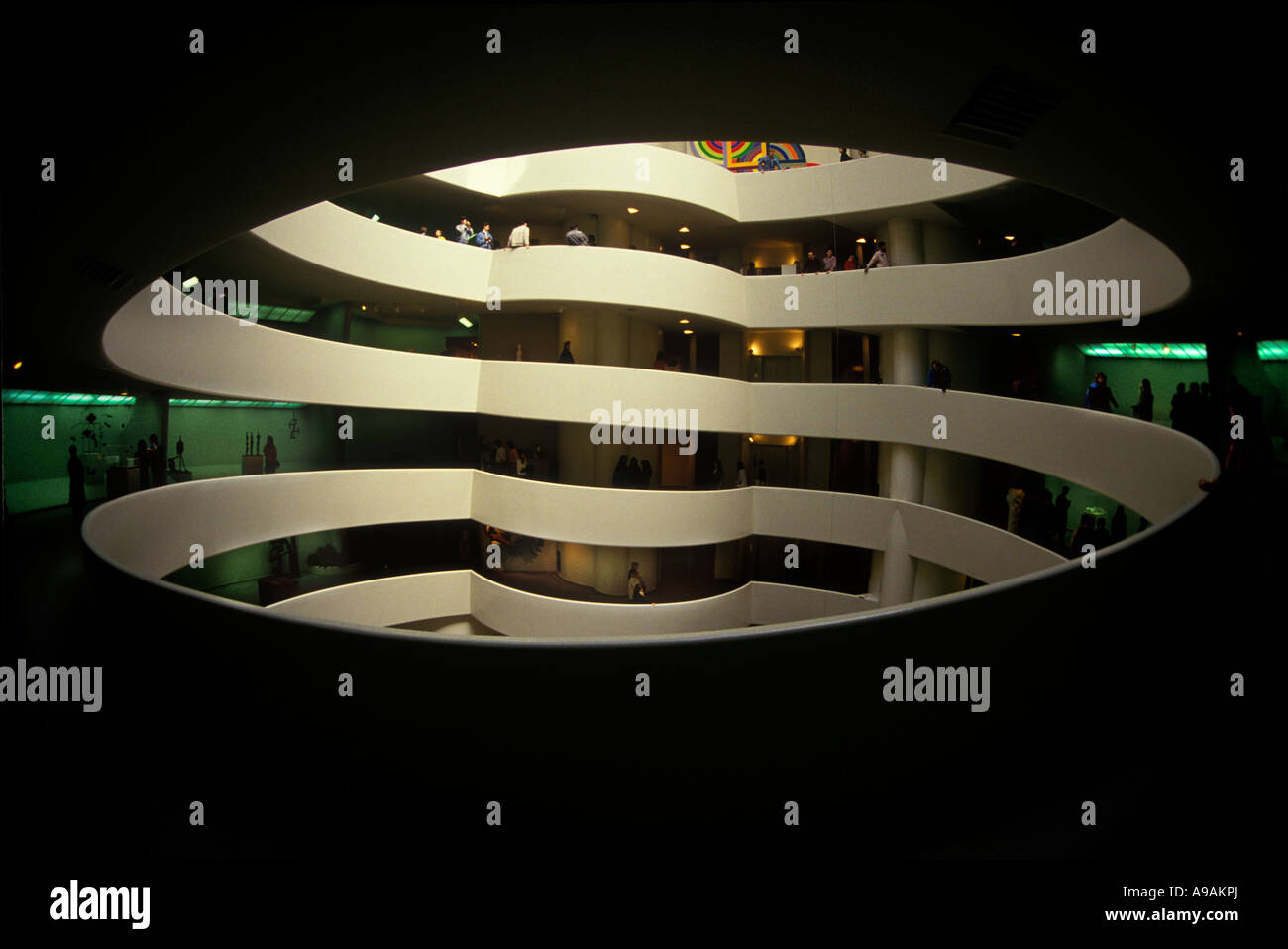 ROTUNDA SOLOMON GUGGENHEIM MUSEUM (©FRANK LLOYD WRIGHT 1959) FIFTH ...
