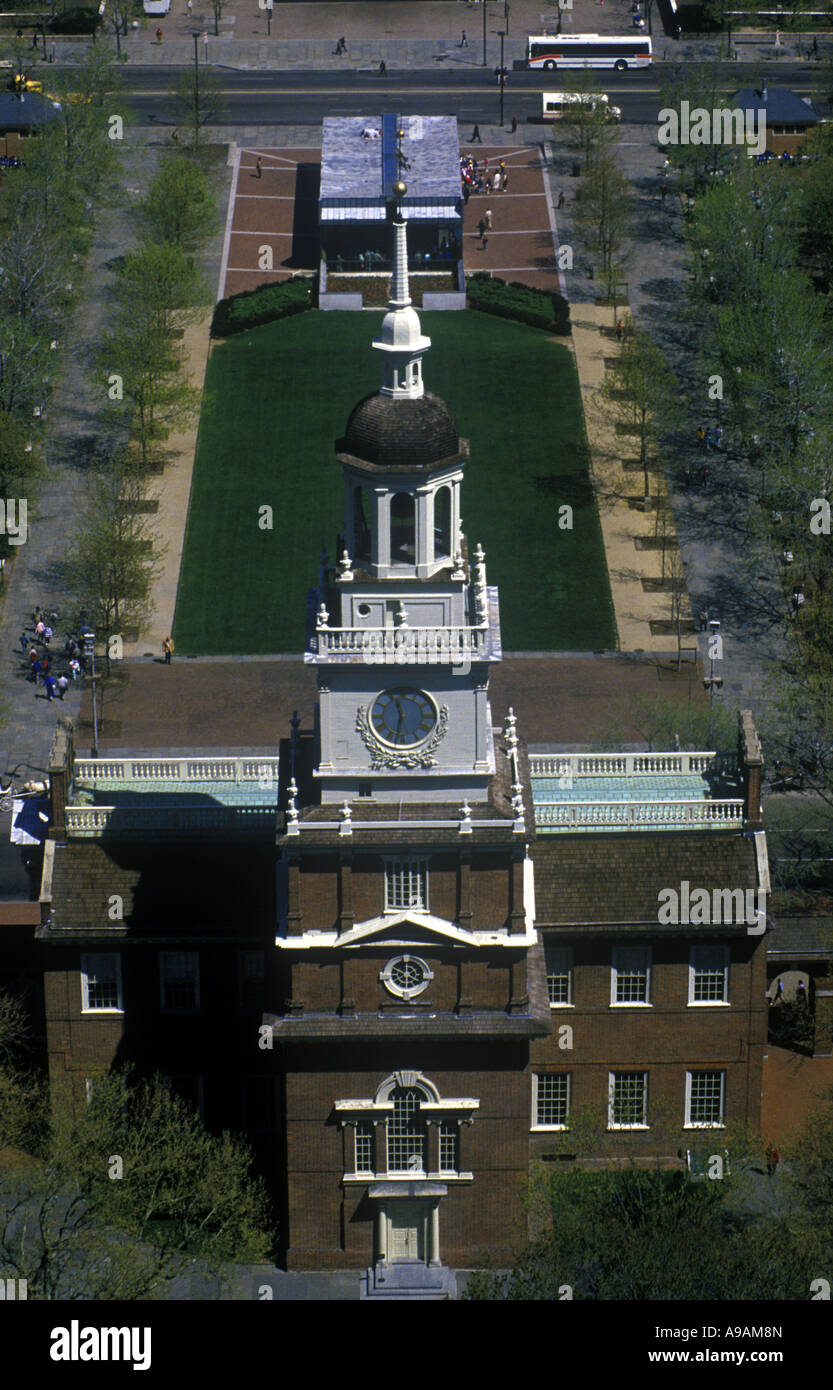 CLOCK TOWER INDEPENDENCE HALL INDEPENDENCE MALL PHILADELPHIA ...