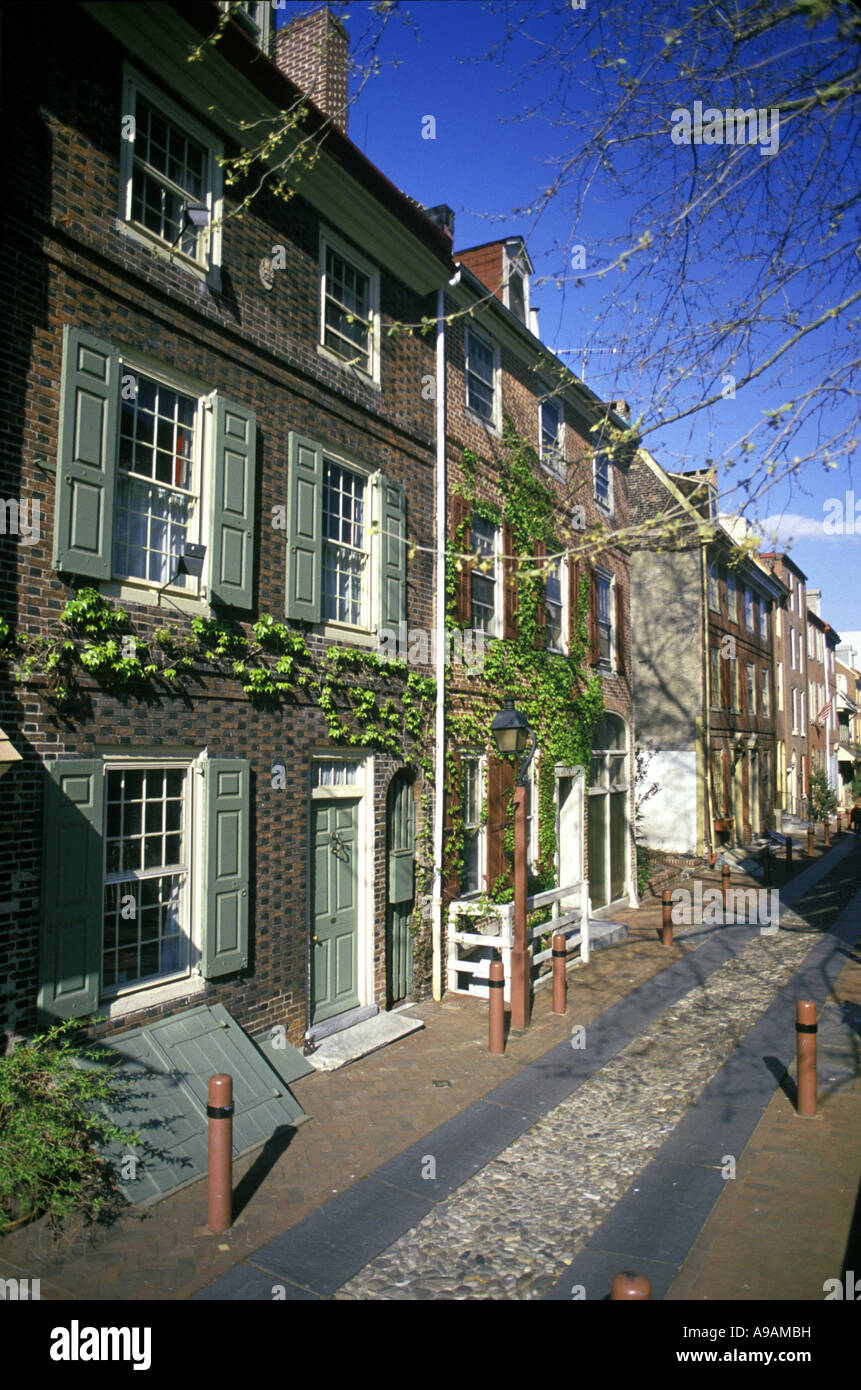 Elfreth's alley hi-res stock photography and images - Alamy