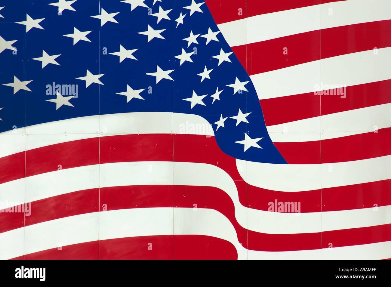 American flag board Stock Photo - Alamy
