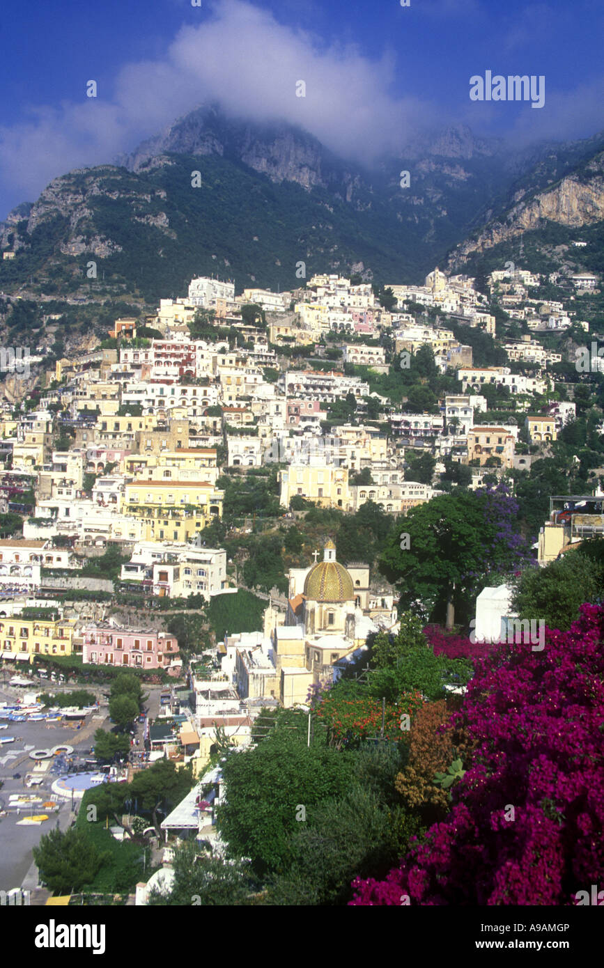 POSITANO AMALFI COASTLINE ITALY Stock Photo - Alamy