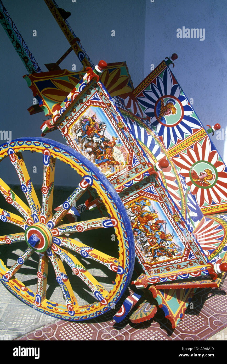 Painted ox cart hi-res stock photography and images - Alamy