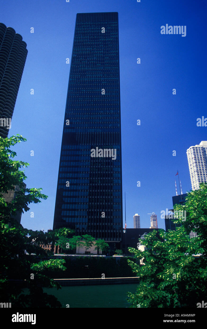 IBM BUILDING CHICAGO ILLINOIS USA Stock Photo - Alamy