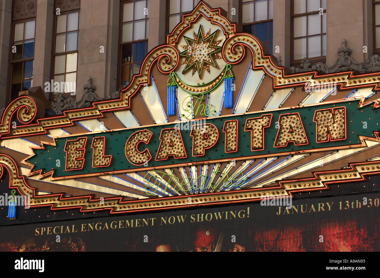 El Capitan Hollywood Ca Stock Photo - Alamy