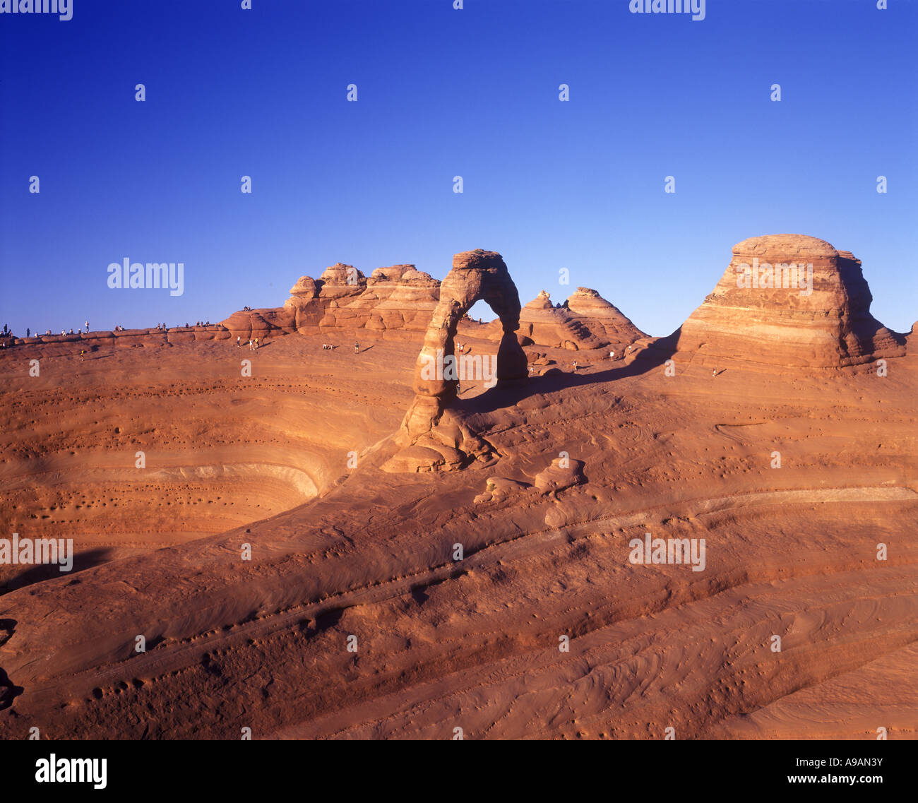 DELICATE ARCH ARCHES NATIONAL PARK UTAH USA Stock Photo - Alamy