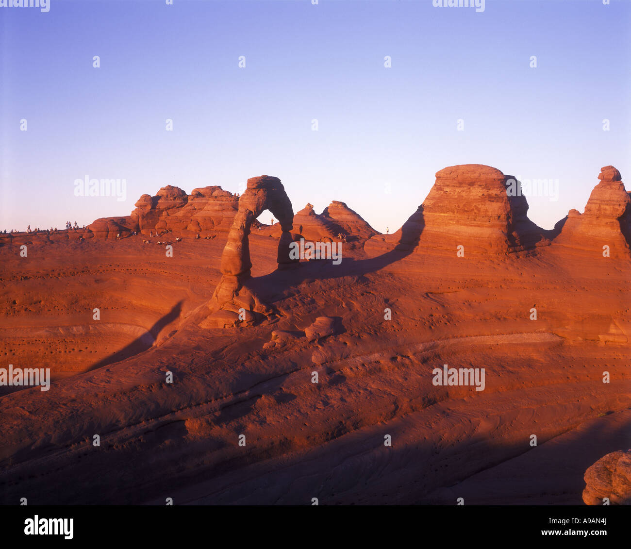 DELICATE ARCH ARCHES NATIONAL PARK UTAH USA Stock Photo - Alamy
