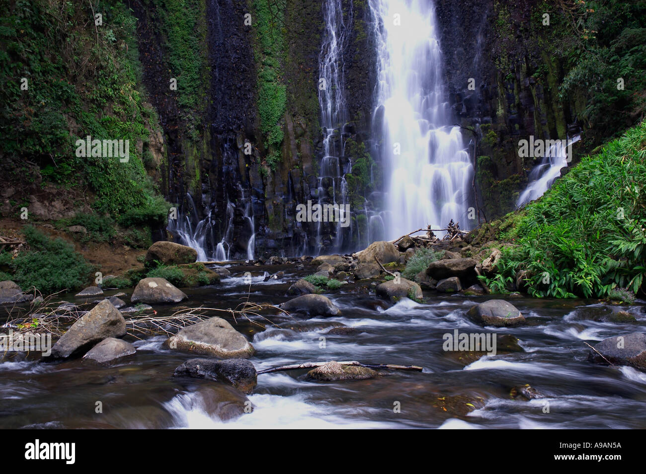 waterfall Costa Rica Stock Photo - Alamy