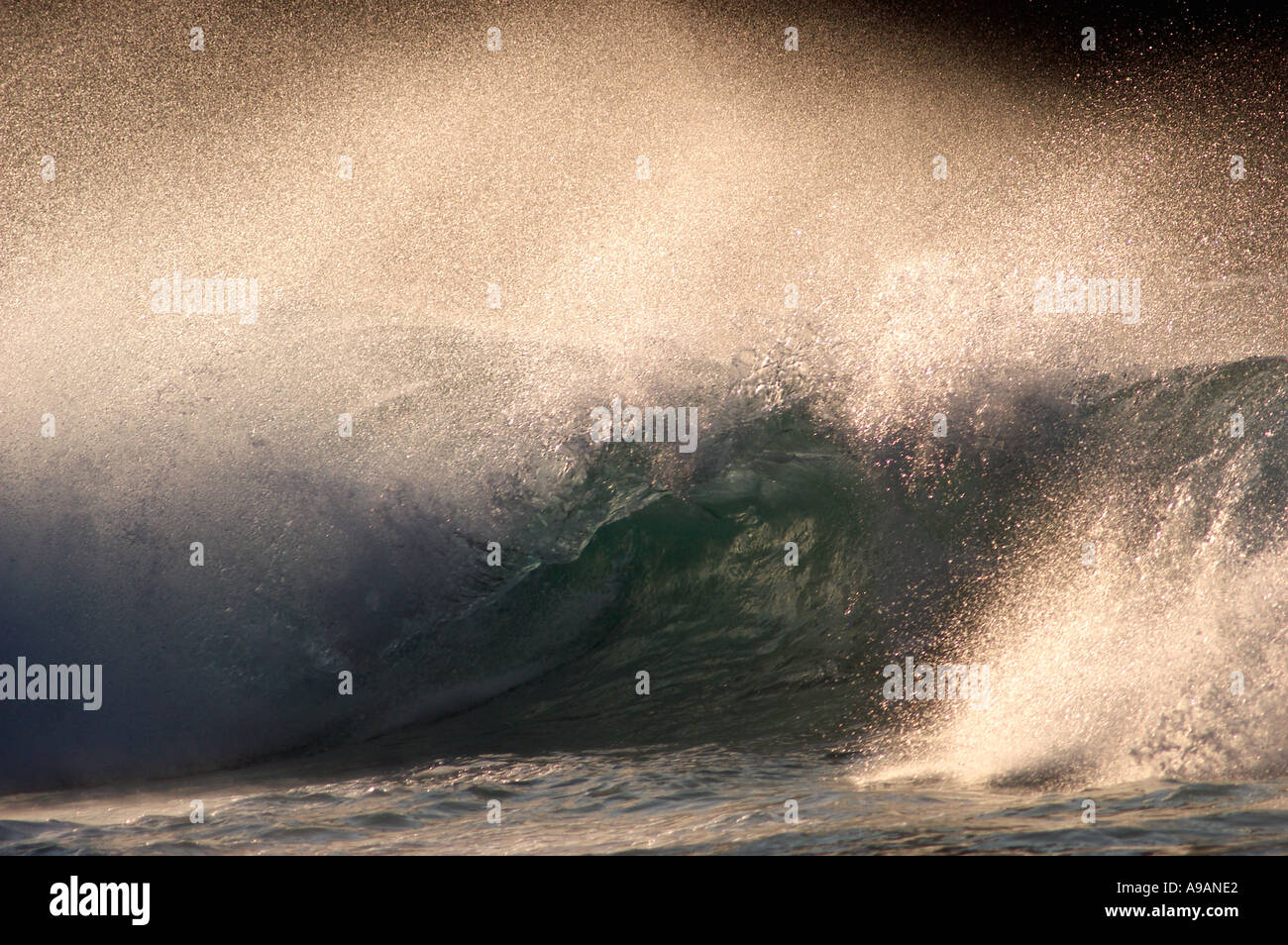 powerful ocean wave Stock Photo - Alamy