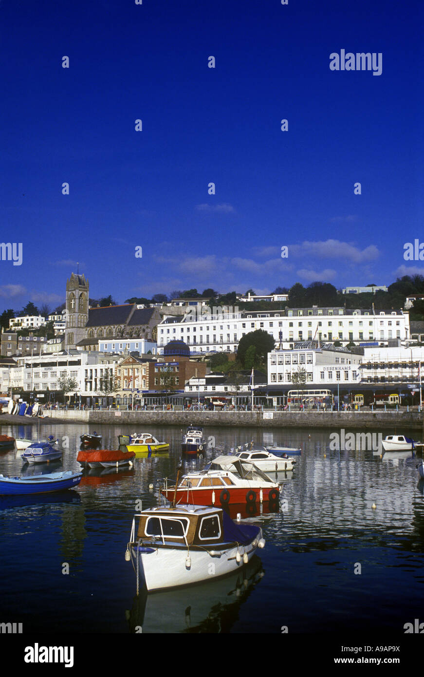 TORQUAY HARBOUR DEVON ENGLAND UK Stock Photo - Alamy