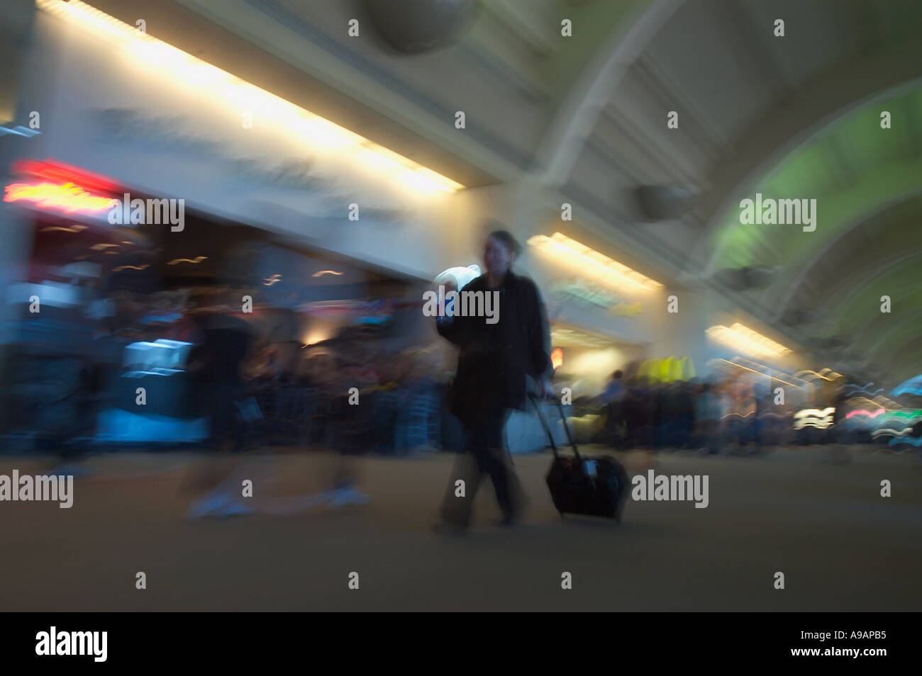 airport terminal passengers Stock Photo - Alamy