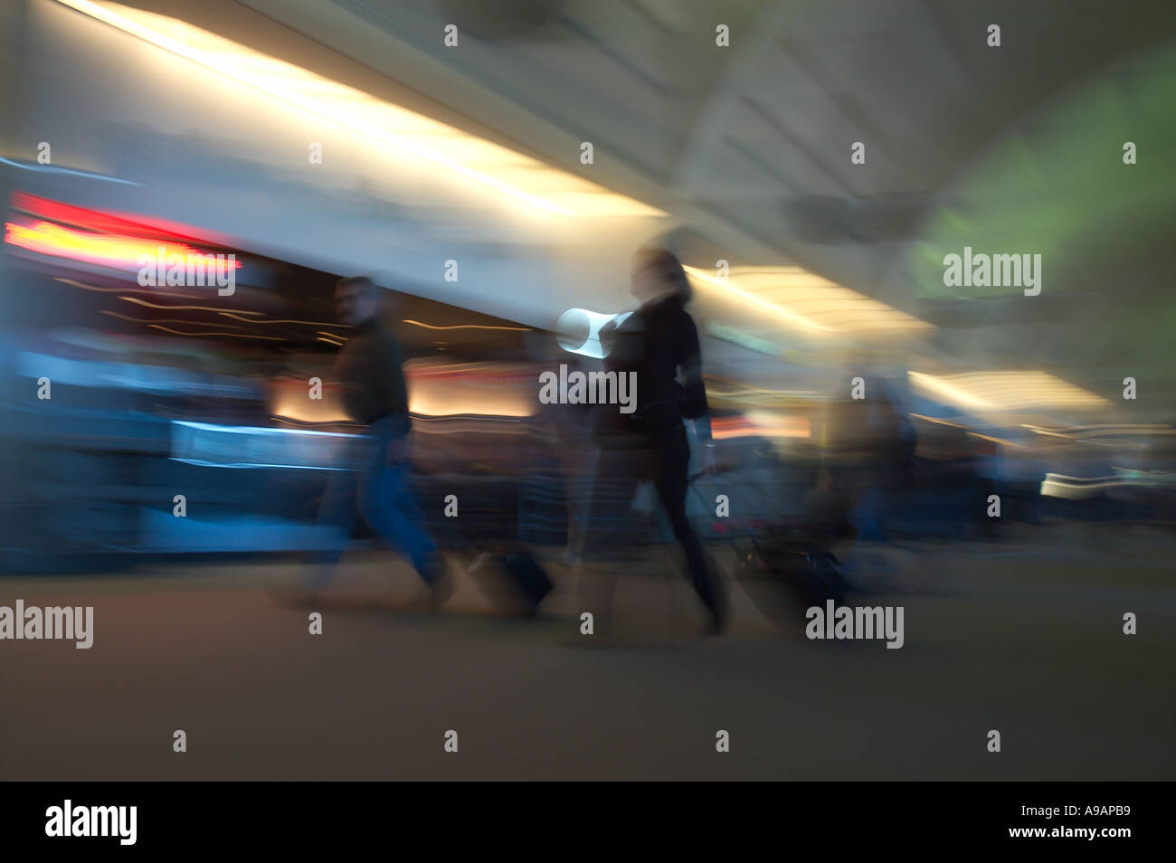 airport terminal passengers Stock Photo - Alamy
