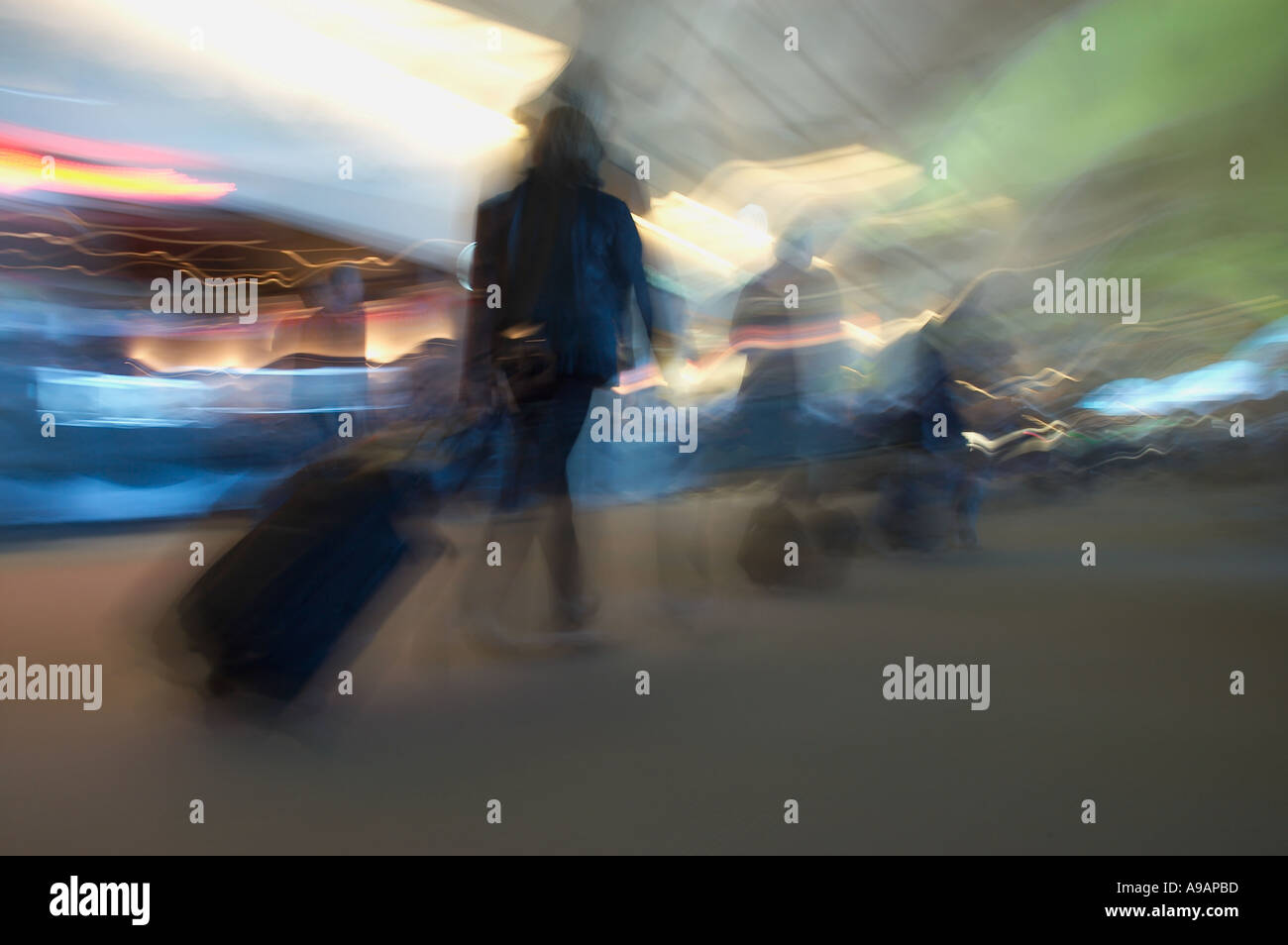 airport terminal passengers Stock Photo - Alamy