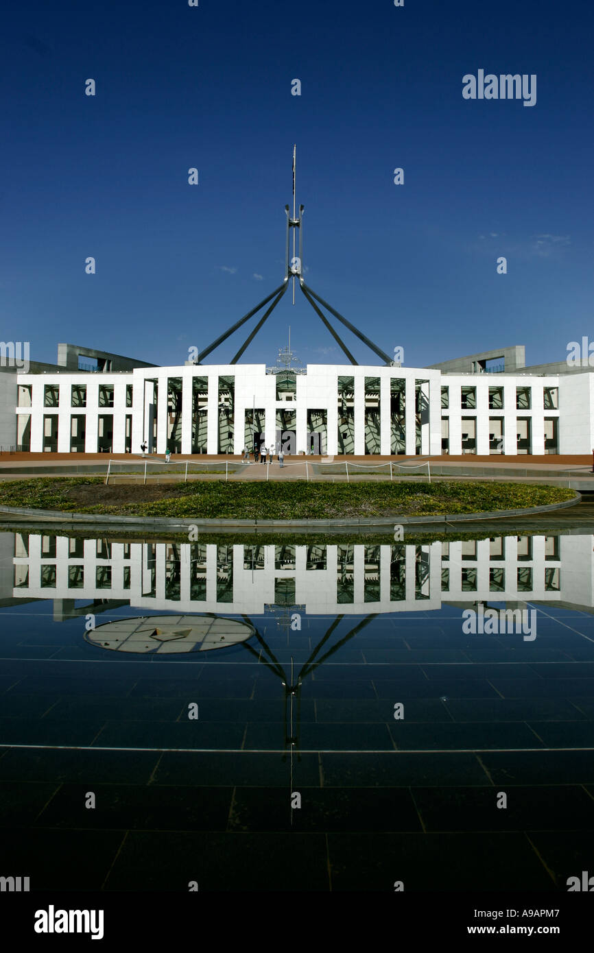 Australian Federal Parliament house Canberra Australia Stock Photo - Alamy