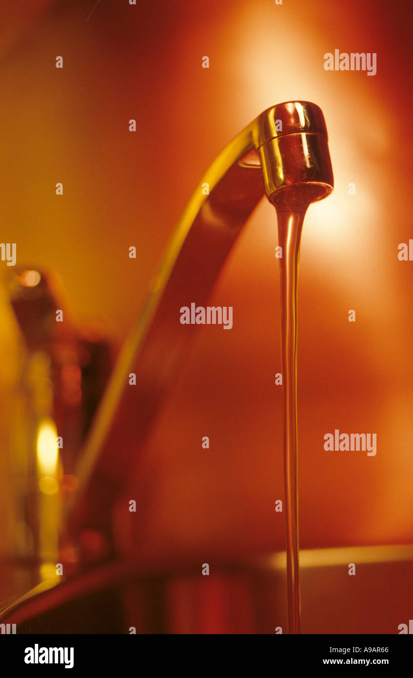 running water tap Stock Photo - Alamy