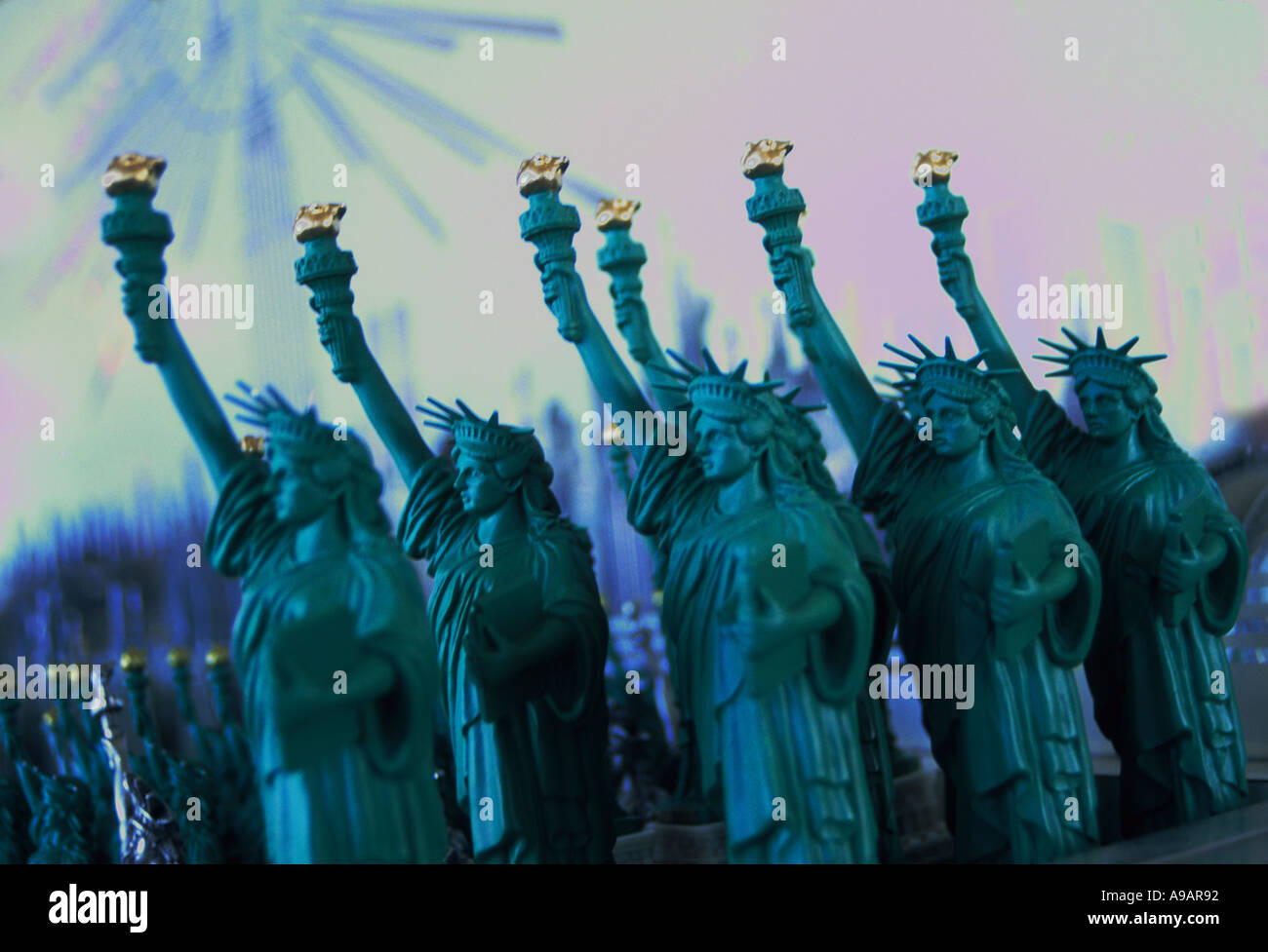 Plastic statue of liberty hi-res stock photography and images - Alamy