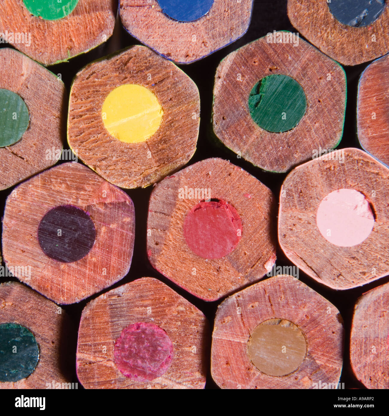 Group of coloured pencils Stock Photo - Alamy