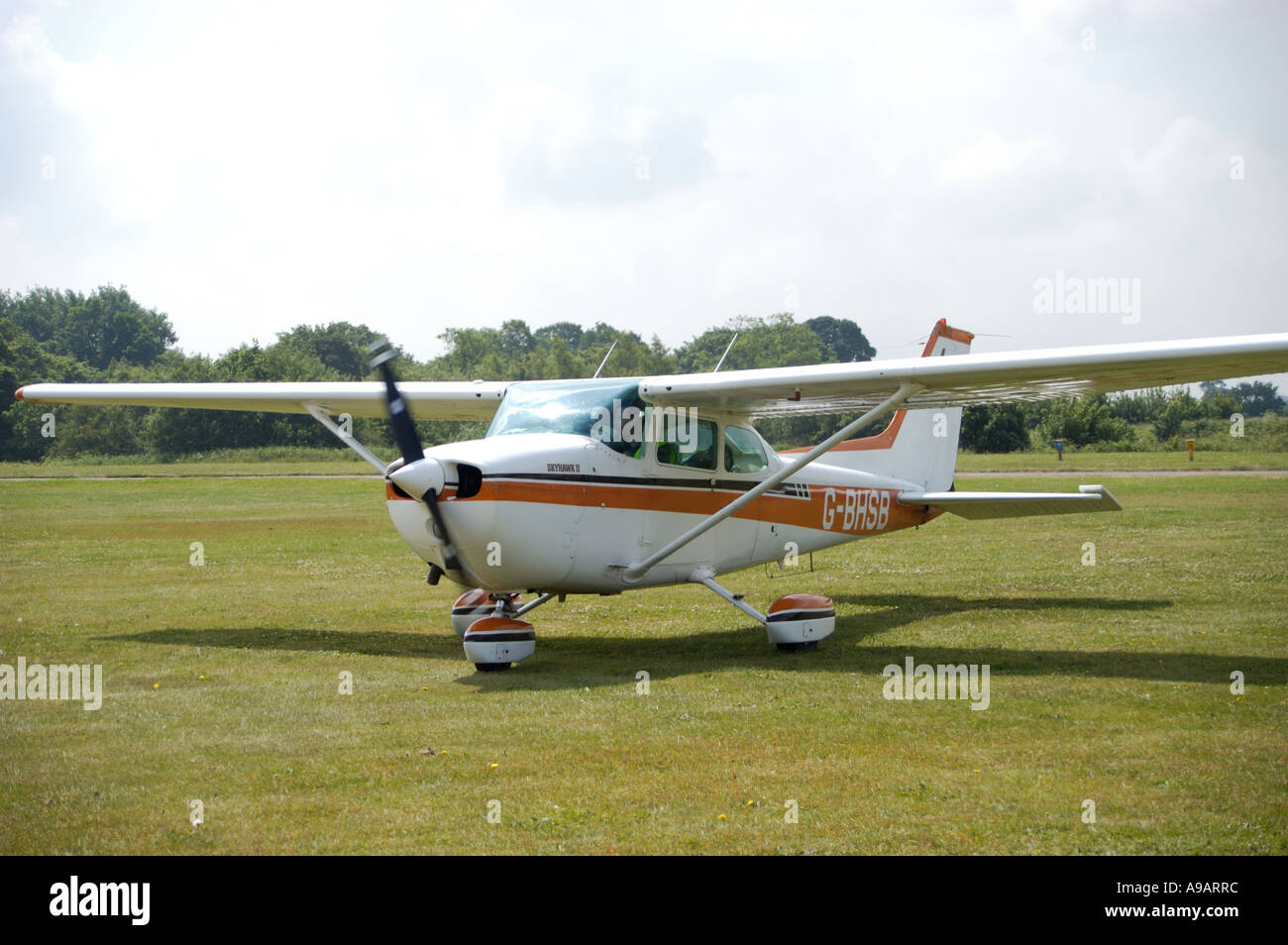 Private civillian aircraft - cessna Stock Photo - Alamy