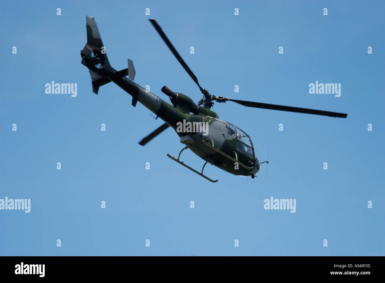 British army air corps gazelle helicopter hi-res stock photography and ...