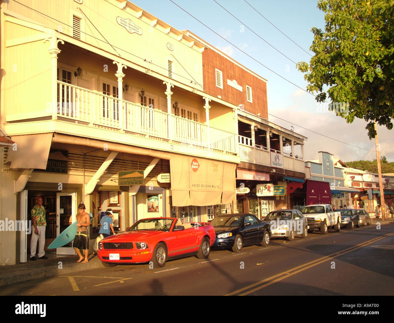 Historical lahaina town hi-res stock photography and images - Alamy