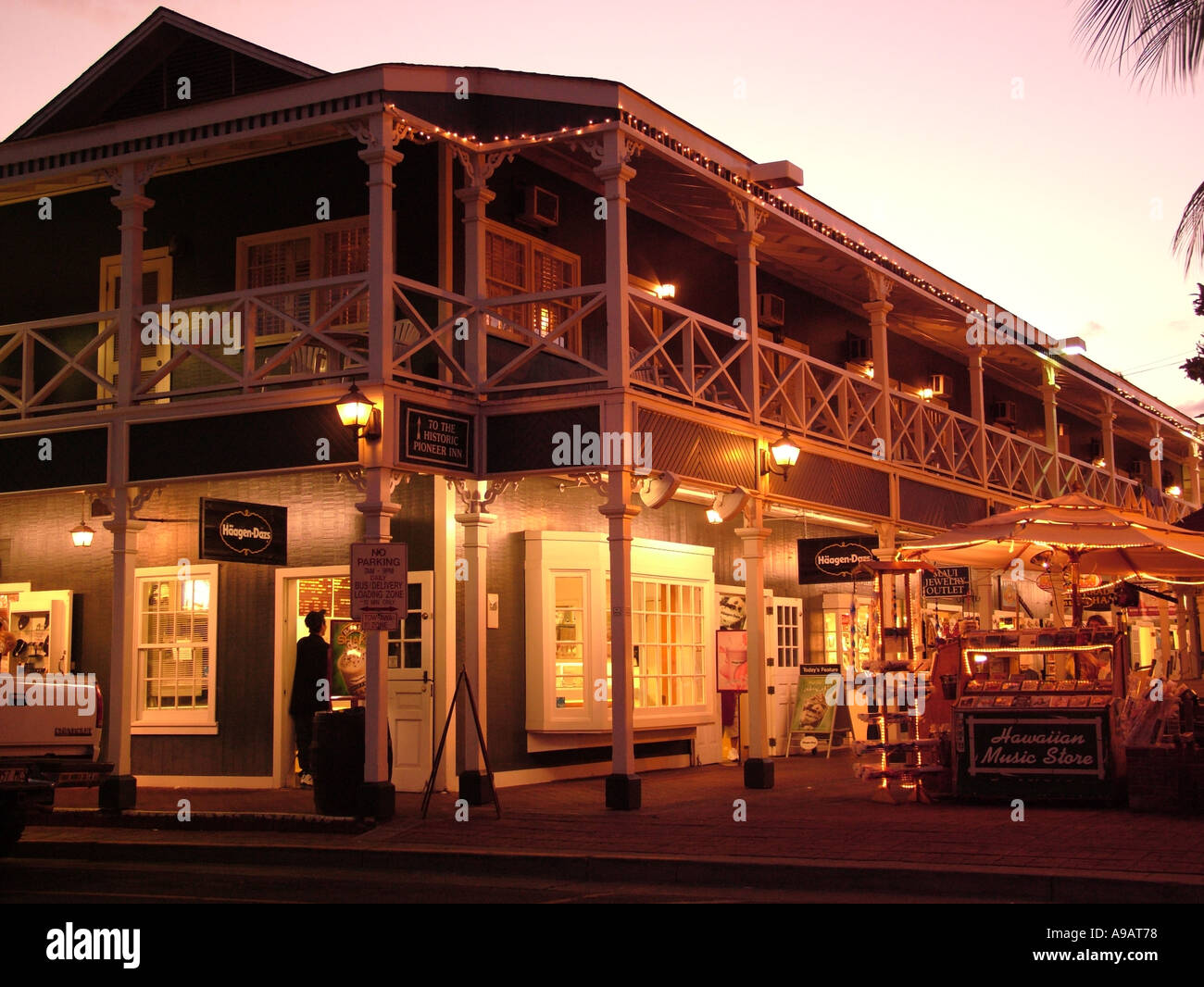 Historical lahaina town hi-res stock photography and images - Alamy