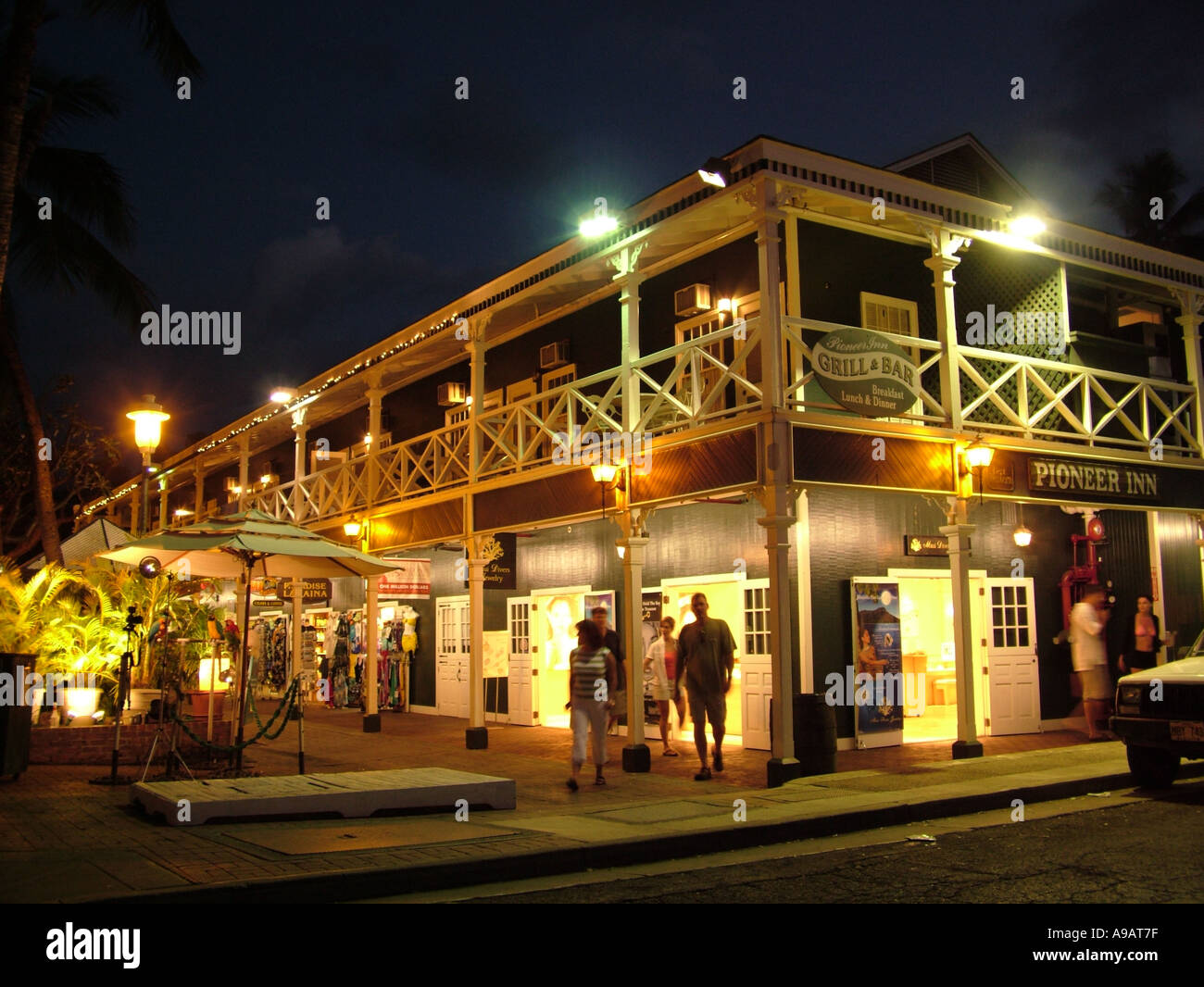 Downtown lahaina hi-res stock photography and images - Alamy