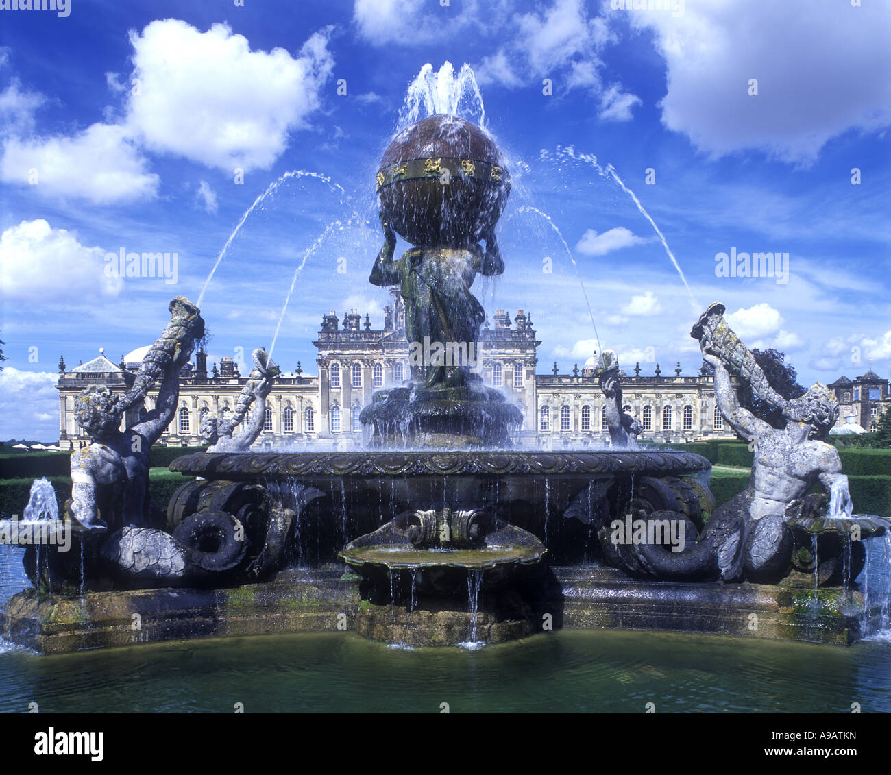 ATLAS FOUNTAIN (©JOHN THOMAS 1853) SOUTH PARTERRE (©WILLIAM ANDREWS ...