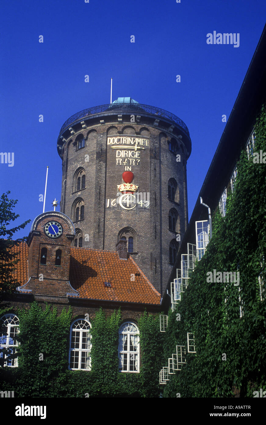 ROUND TOWER COPENHAGEN DENMARK Stock Photo - Alamy