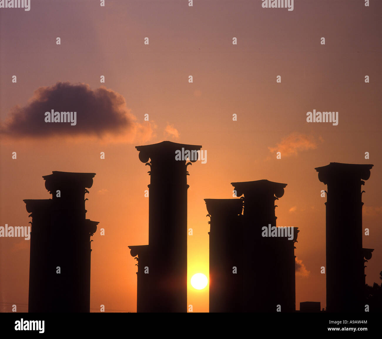 CORINTHIAN STYLE COLUMNS Stock Photo - Alamy