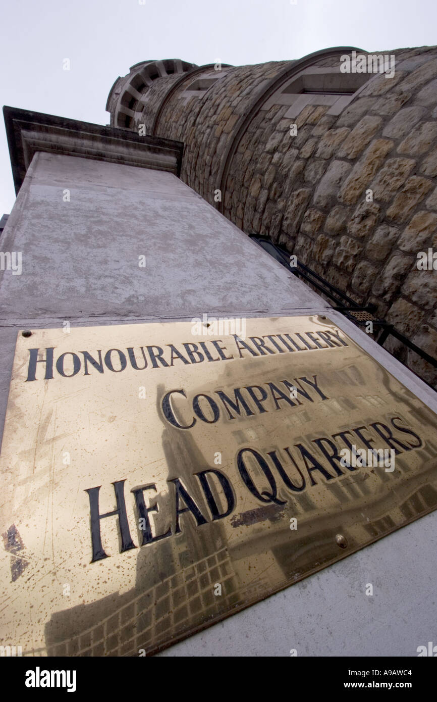 Honourable artillery company headquarters Armoury house Central London ...