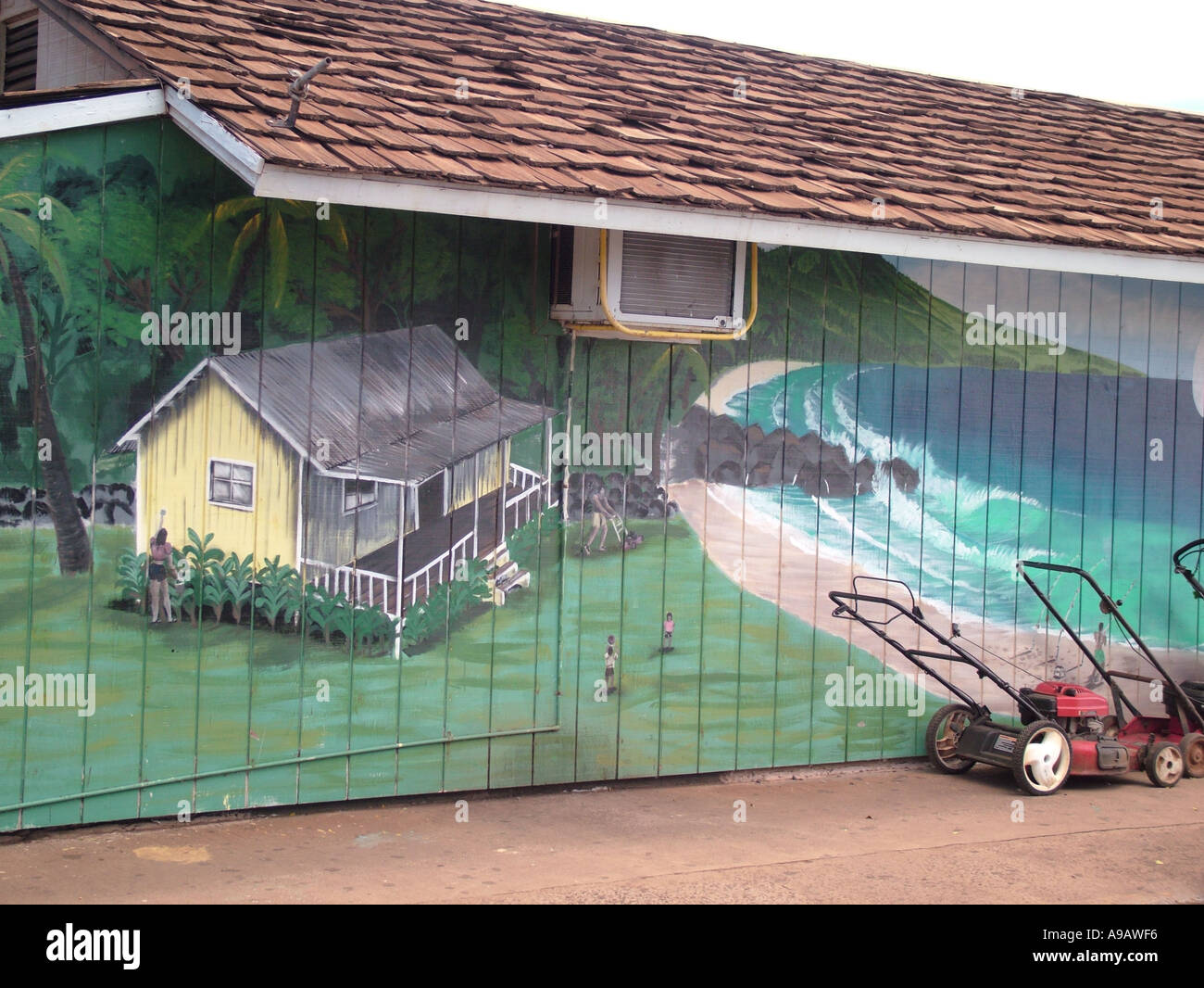 Murals hawaii hi-res stock photography and images - Alamy