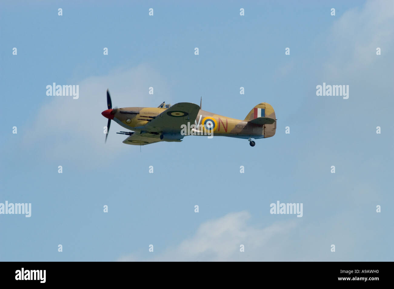 hawker-hurricane-single-engine-fighter-hi-res-stock-photography-and