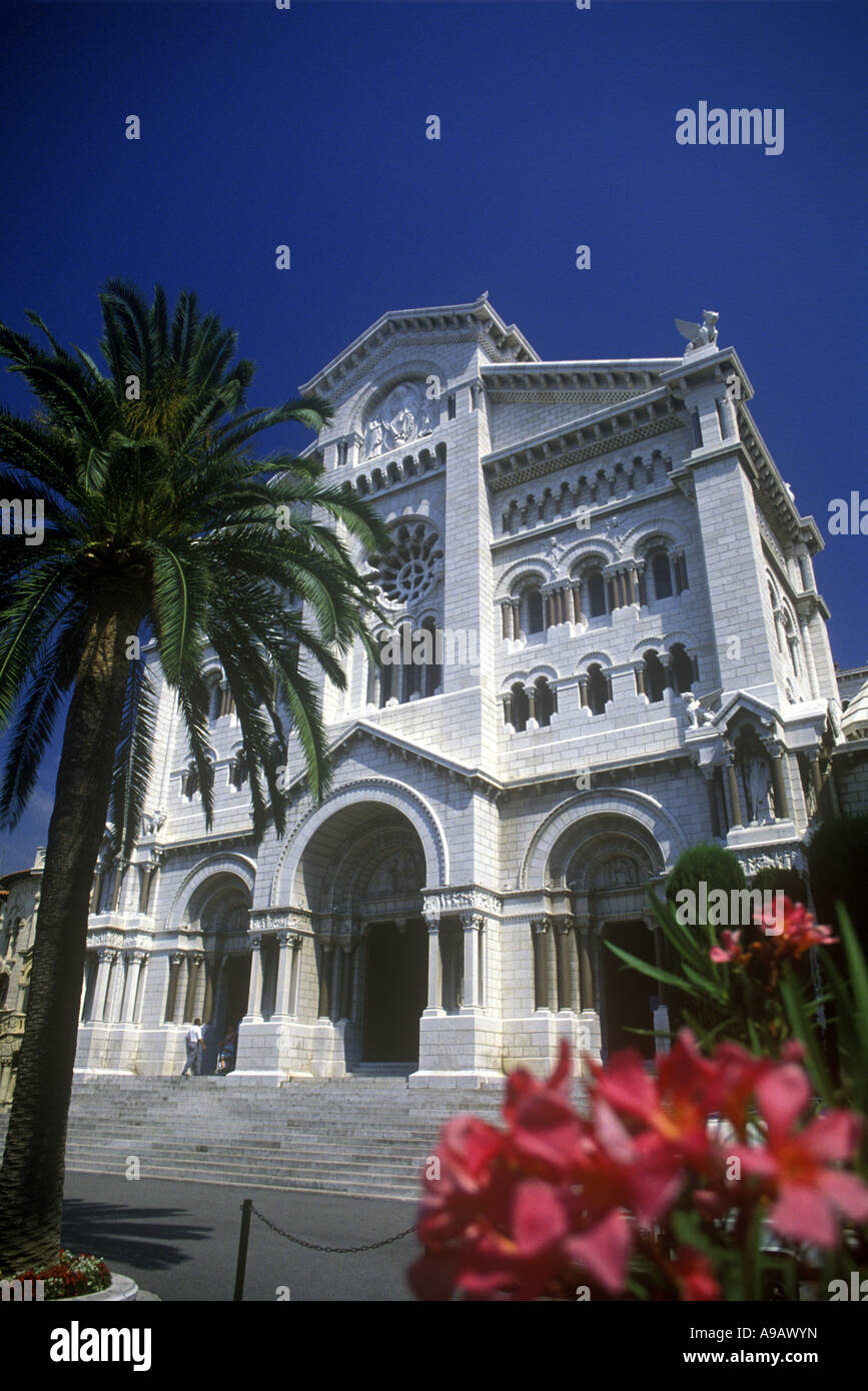 CATHEDRAL OF SAINT NICHOLAS OLD TOWN MONTE CARLO PRINCIPALITY OF MONACO Stock Photo - Alamy