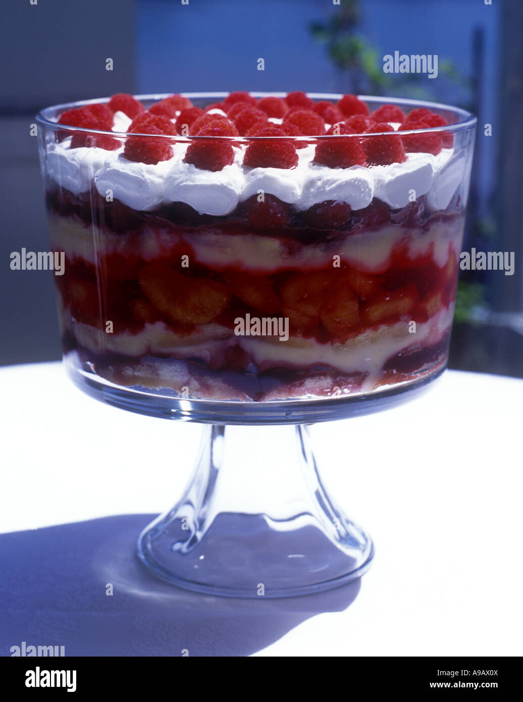 Sherry trifle hi-res stock photography and images - Alamy