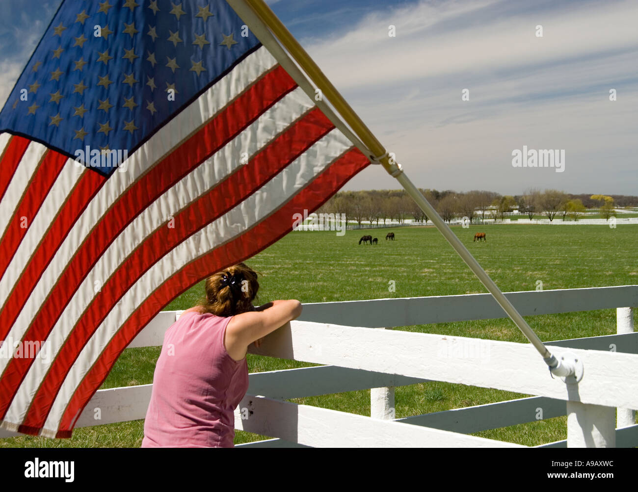 American midwest farm summer hi-res stock photography and images - Alamy