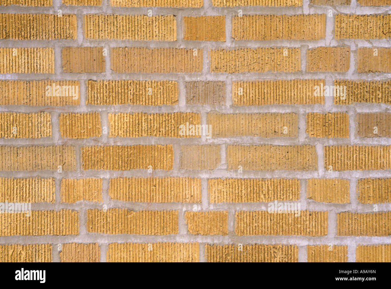 YELLOW BRICK WALL Stock Photo - Alamy