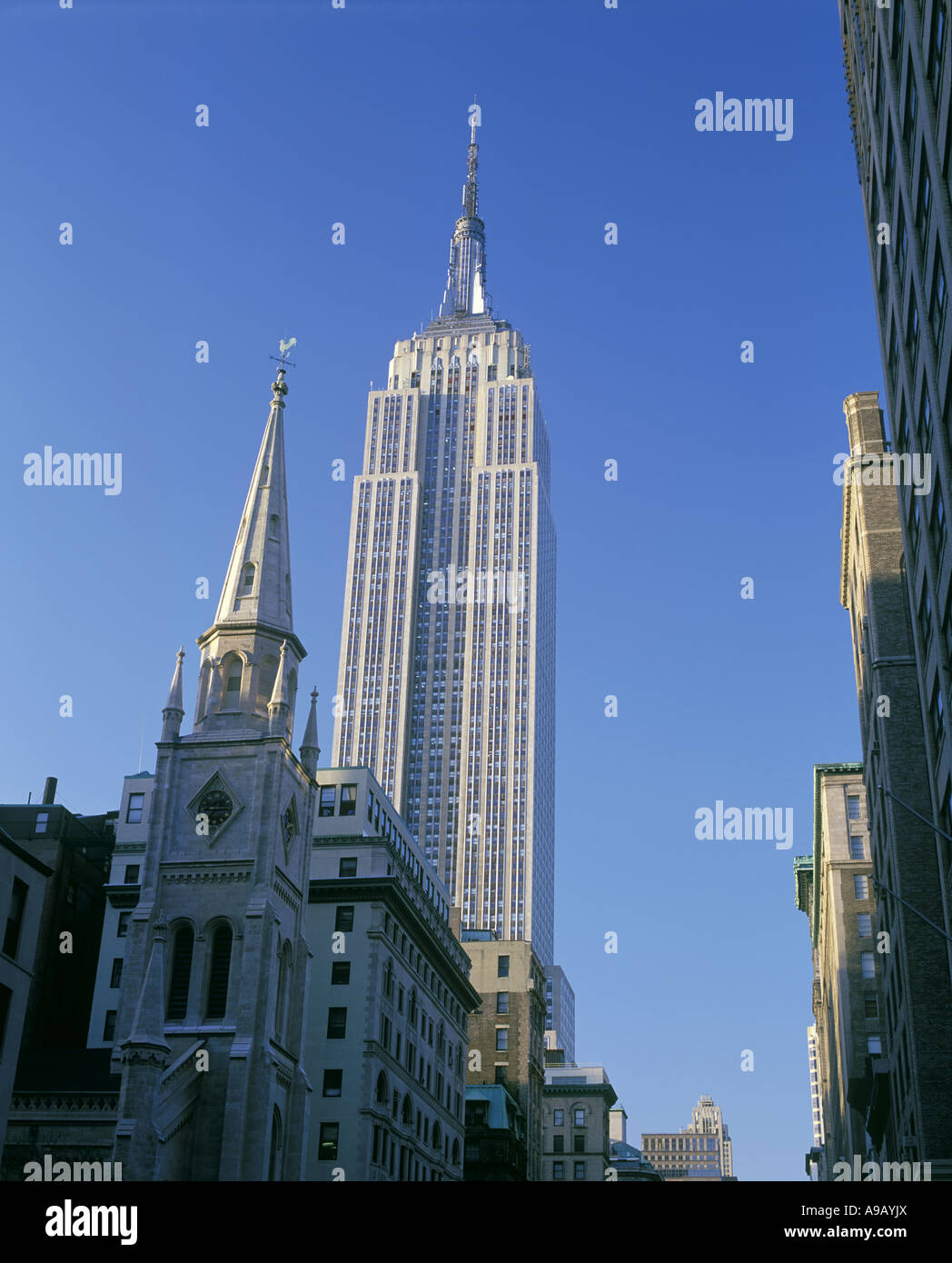 EMPIRE STATE BUILDING (©SHREVE LAMB & HARMON 1931) FIFTH AVENUE ...