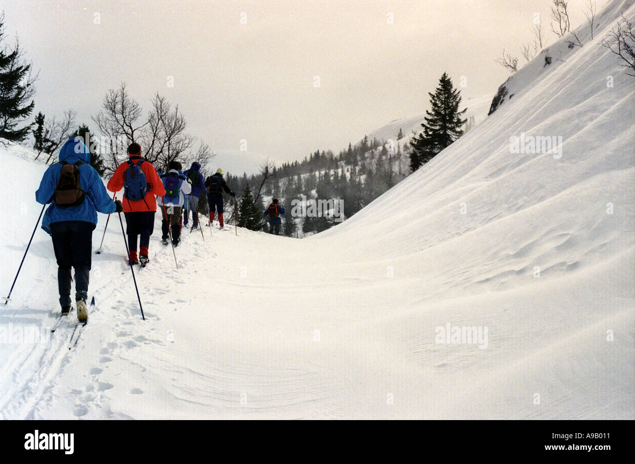 Making fresh tracks hi-res stock photography and images - Alamy