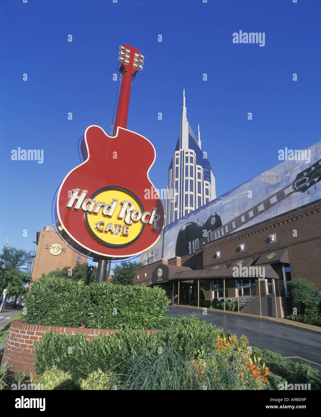 HARD ROCK CAFE SIGN NASHVILLE TENNESSEE USA Stock Photo - Alamy