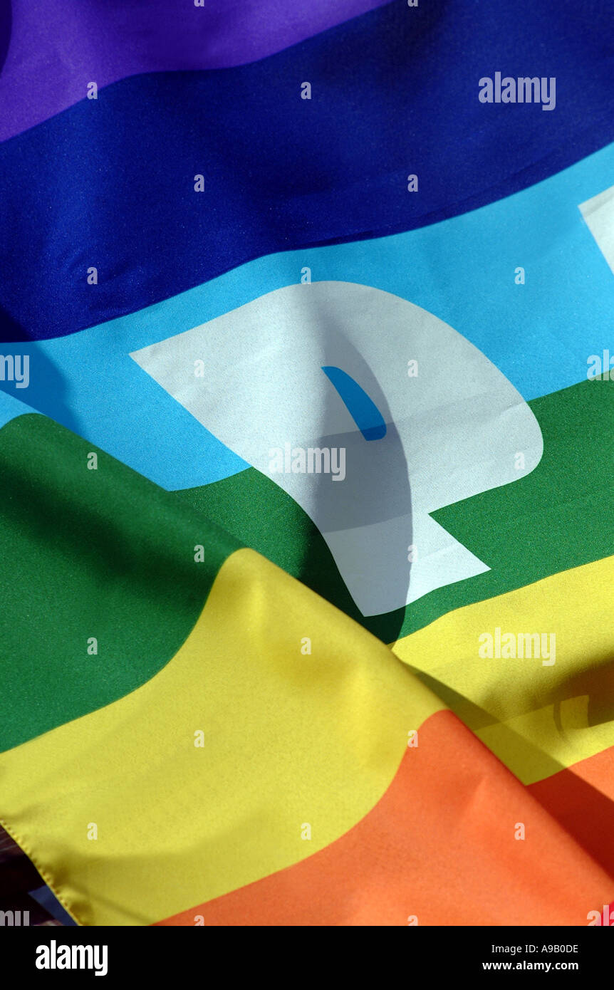 detail of a Pace flag Stock Photo - Alamy