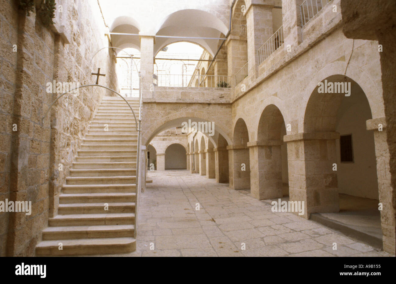 Monastery nr the Church of the Nativity Manger Square Bethlehem ...